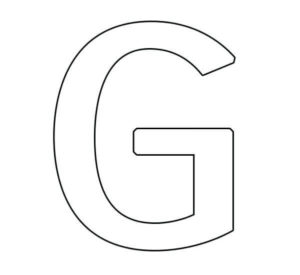 Dibujos con G a Lápiz | Ideal para Aprender con los Peques