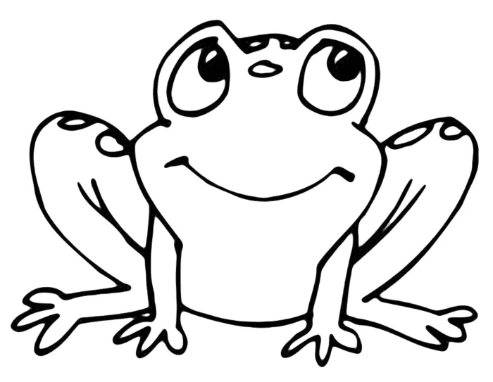Dibujos de Ranas a Lápiz | Ideal para los Dibujar e Imprimir