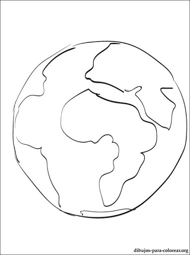 Dibujos De La Tierra A Lápiz Para Imprimir Aprender And Más