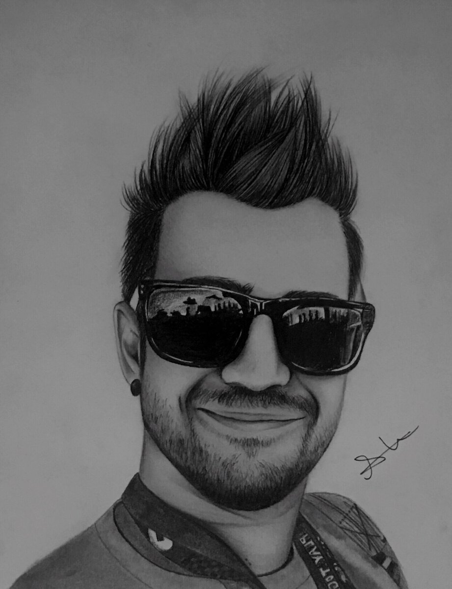 Dibujos de AuronPlay a Lápiz | Realistas | Para Imprimir