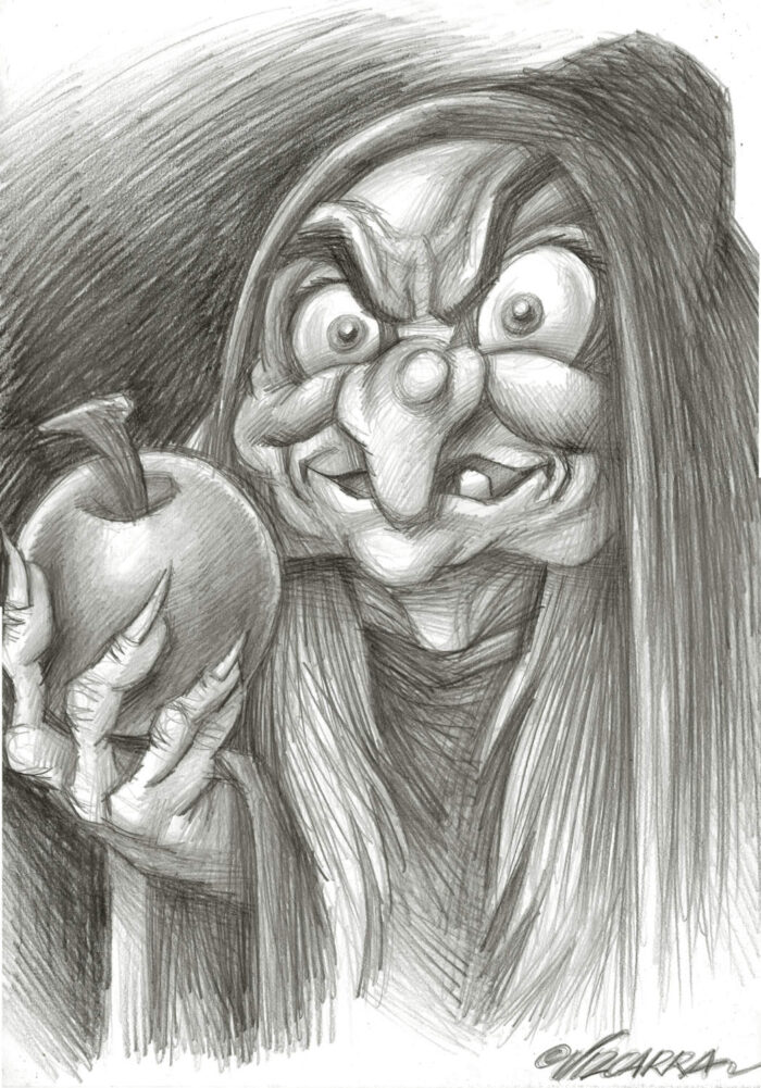 Dibujos de Brujas a Lápiz | Fáciles | Para Imprimir y dibujar